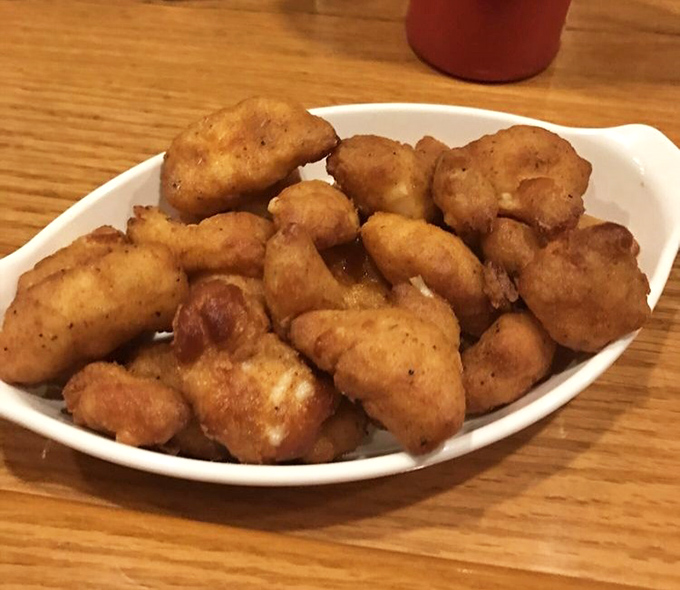 Wisconsin meets Louisiana in these spice-dusted beauties &ndash; like regular cheese curds that spent a wild weekend in New Orleans.