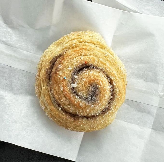 The cardamom danish &ndash; a spiral of buttery layers and aromatic spice that's developed its own cult following among Minneapolis pastry aficionados.