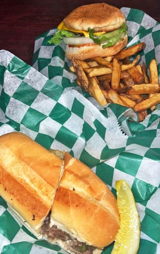 Cheesesteak and American Deluxe Burger: A dynamic duo that showcases Dagwood's range &ndash; from Philly-inspired sandwiches to their signature burgers.