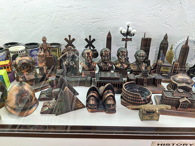 From windmills to presidential busts, these bronze figurines transform the mundane act of pencil sharpening into a cultural experience.