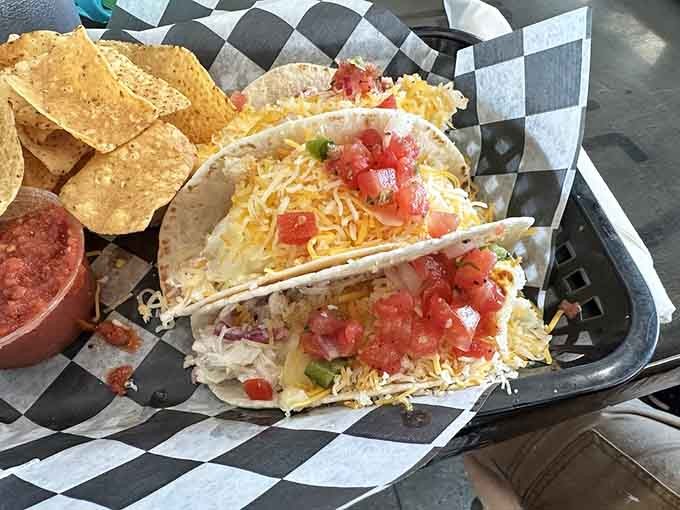 Crispy perfection meets salsa delight &ndash; this isn't just comfort food, it's a warm hug on a tray.