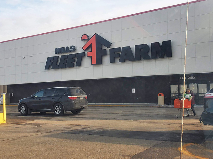 Fleet Farm: where rural practicality meets retail therapy, and you can buy fishing tackle alongside flannel shirts and candy.