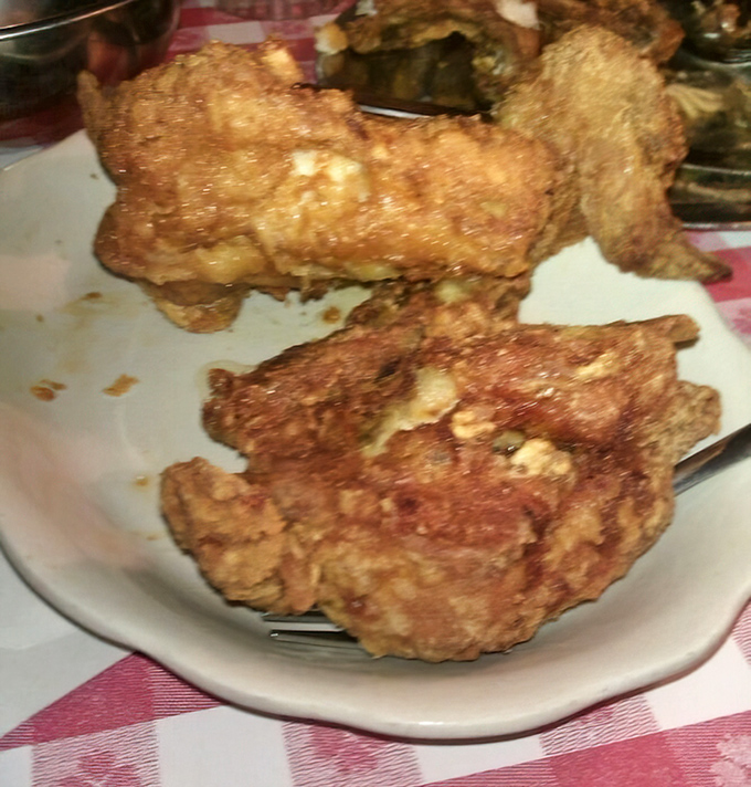 Fried chicken so perfectly crispy and juicy, you'll wonder if they've somehow managed to improve on perfection.