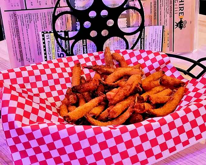 These aren't just any fries &ndash; they're supporting actors that steal the scene with their perfect crispy-to-fluffy ratio.