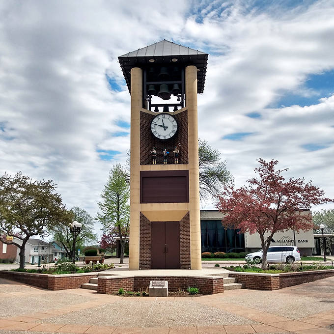 The Glockenspiel clock tower performs several times daily, delighting visitors with animated figures and melodious chimes echoing through downtown.