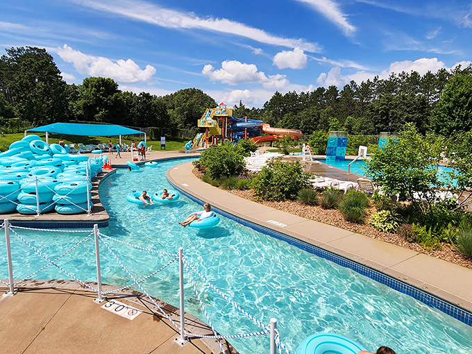 The aquatic equivalent of a Sunday afternoon nap &ndash; effortless relaxation with occasional bumping into strangers.