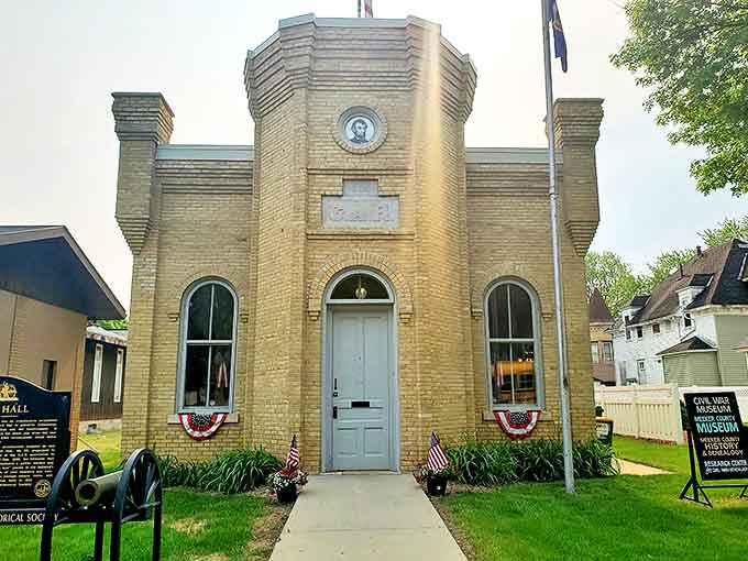 The Meeker County Historical Society Museum's castle-like facade houses treasures that tell Litchfield's story, from pioneer hardships to modern triumphs.