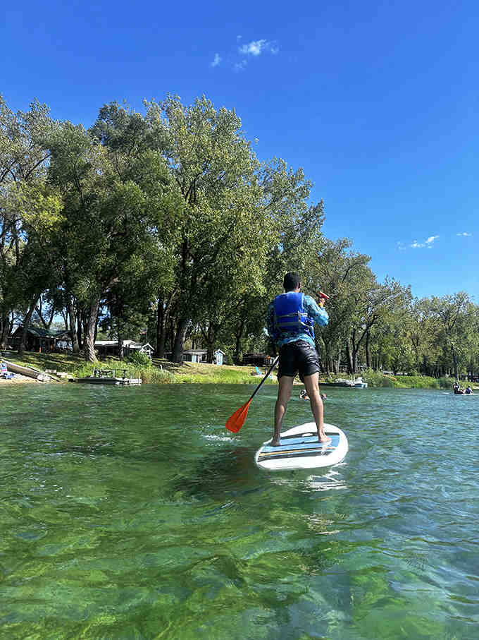 Stand-up paddle boarding for the brave &ndash; or those who enjoy providing entertainment when they inevitably fall in with a splash.