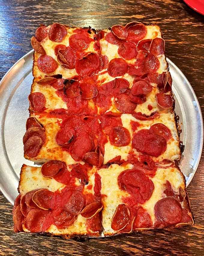 Pepperoni that curls into perfect little flavor cups? This isn't just pizza&mdash;it's edible engineering designed for maximum deliciousness.