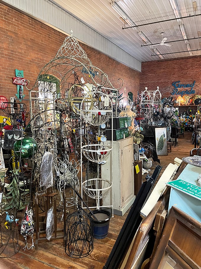 Garden enthusiasts rejoice! These vintage metal planters and decorative elements bring character no big-box store can match &ndash; instant history for your home or garden.