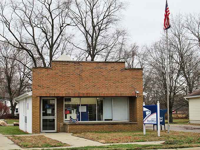 Even the town's post office exudes historic charm &ndash; a brick testament to small-town permanence in our ever-changing world.