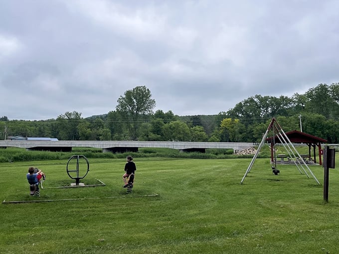 A playground where Mother Nature flexed her creative muscles&mdash;swings and slides replaced by million-year-old stone sculptures.