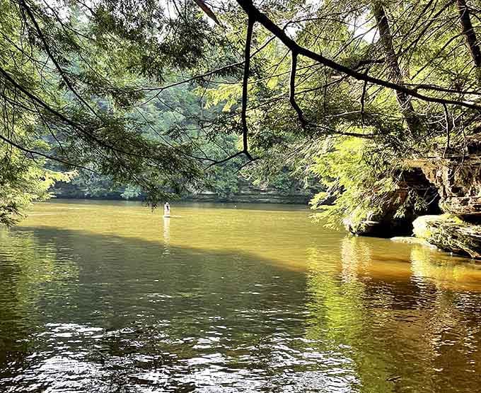 The riverside view offers that postcard-perfect scenery that makes you wonder why you ever vacation anywhere else.