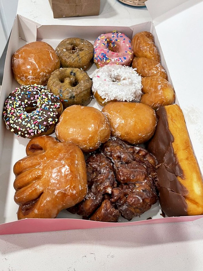 A dozen reasons to share (or not) &ndash; this box represents Tampa's most delicious morning meeting contribution or the perfect weekend family treat.