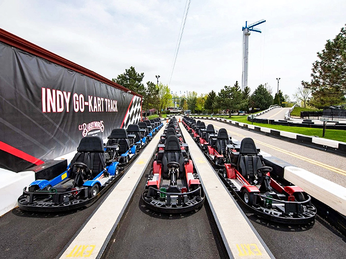 The starting line: where ordinary people transform into racing legends and everyone suddenly develops an Italian accent for no apparent reason.