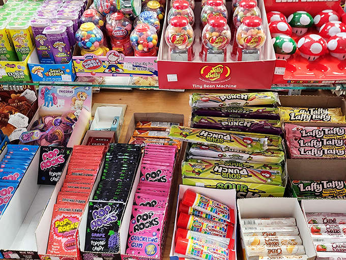 A candy lover's dream come true &ndash; from lollipops to gummies, these treats are arranged with the precision of edible jewels.