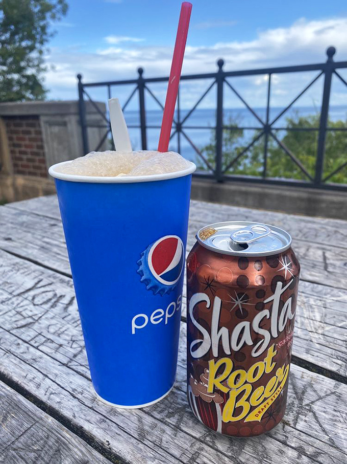 The classic American duet&mdash;root beer meets ice cream while Lake Superior plays backup. Some traditions don't need updating, just appreciating.