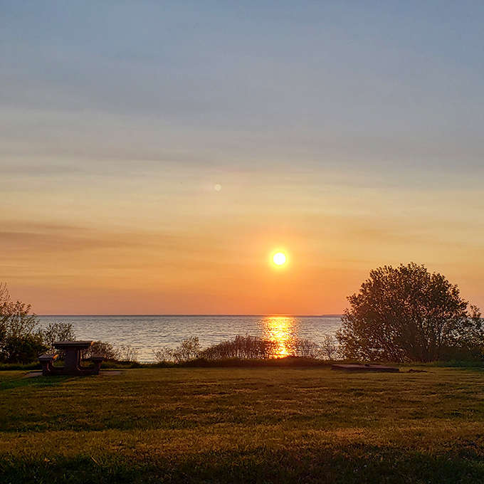Michigan sunsets don't just happen &ndash; they perform. Front-row seats to nature's nightly spectacle.