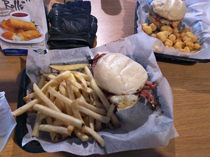 A mountain of golden fries alongside a perfectly constructed burger &ndash; the Wisconsin equivalent of finding the Holy Grail.