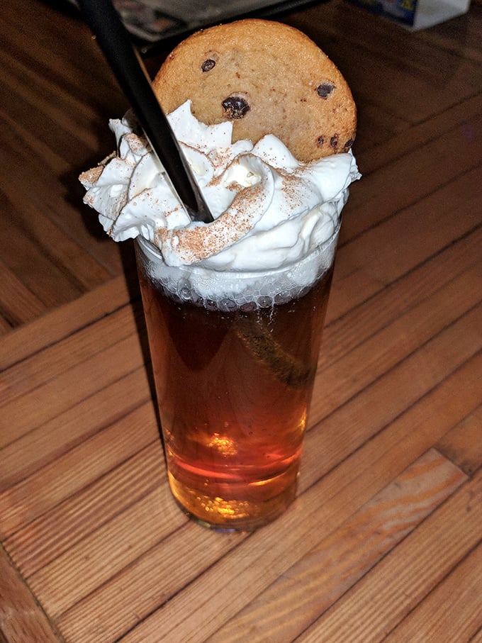 A cookie-topped creamy concoction that would make any wizard proud &ndash; butterbeer for muggles with a grown-up kick.