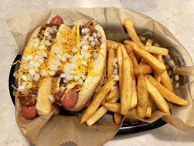 The Chicago-style dog gets dressed for success with a garden of toppings that make vegetables actually exciting.