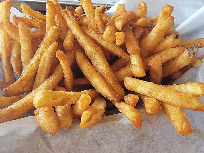 Golden, crispy potato perfection &ndash; the ideal sidekick for sopping up every last drop of that house-made BBQ sauce.