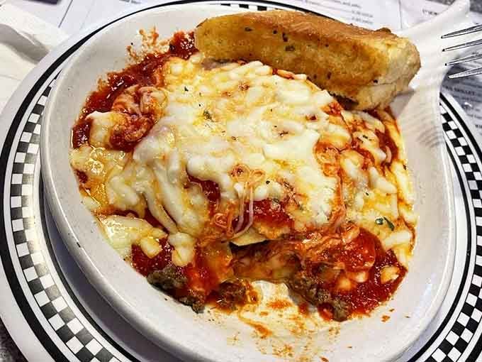 Lasagna that doesn't need fancy ingredients to impress &ndash; just layers of pasta, meat, cheese, and sauce in perfect harmony.