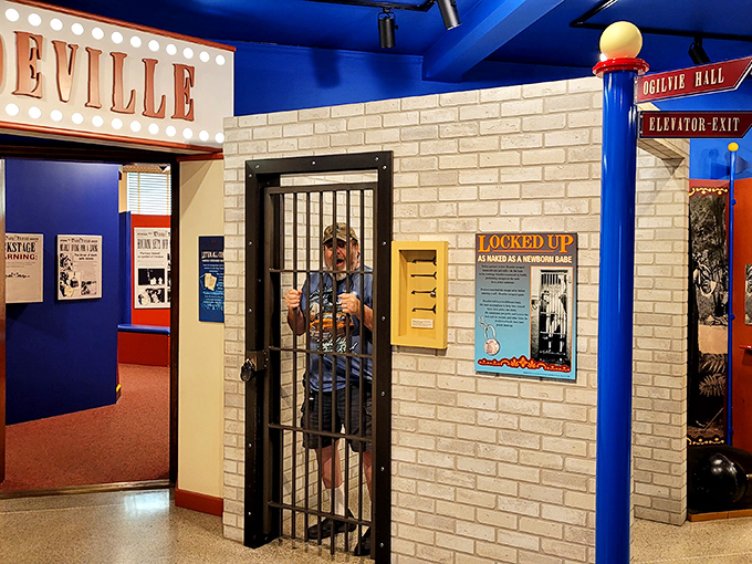 "Locked Up" exhibit gives visitors a taste of vintage incarceration &ndash; without the inconvenience of actual criminal charges or prison food.
