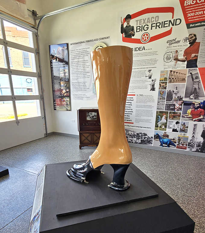 Miss Uniroyal's legendary leg struts its stuff, a surreal fragment of advertising history that once promoted tires with mid-century marketing audacity.