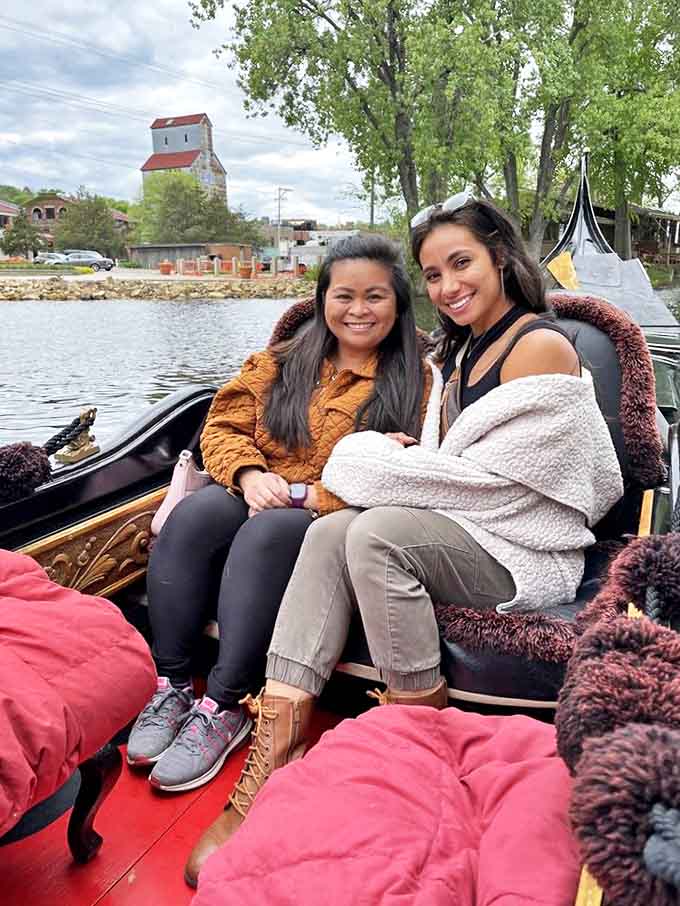 Happy passengers soak in the experience, proving you don't need a passport to find moments of pure joy.