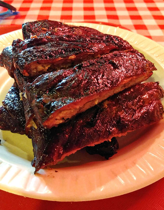 When meat is this good, it deserves an entourage &ndash; ribs taking center stage while a supporting cast of sides waits in the wings.