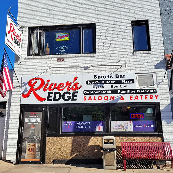 River's Edge Saloon doesn't just promise cold beer and hot food; it delivers on the kind of authentic local flavor Instagram influencers haven't ruined yet.