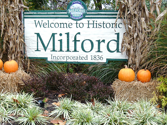 "Welcome to Historic Milford" &ndash; more than just a sign, it's an invitation to step back in time while enjoying thoroughly modern pleasures.