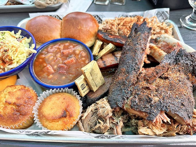 Golden-brown tater tots that somehow maintain their crispy exterior even as they cool &ndash; a potato engineering marvel.