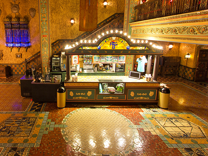 Not just popcorn and candy—this concession stand serves nostalgia by the handful in a setting worthy of Hollywood's golden age.
