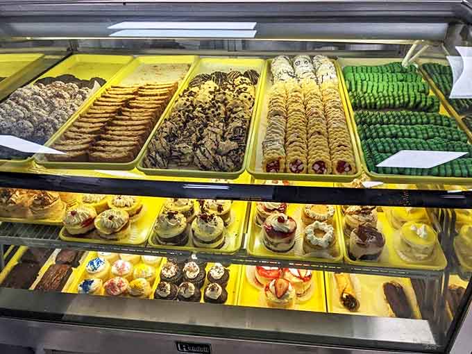 A rainbow of Middle Eastern sweets that makes choosing just one feel like Sophie's Choice for your sweet tooth.