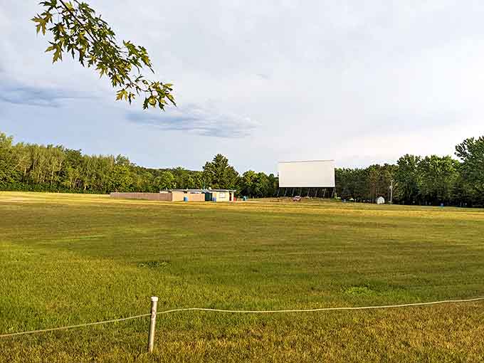 The sprawling grounds of the Long Drive-In offer a perfect community gathering space where memories are made before the film even starts.