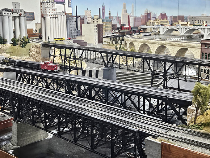 Minnesota's first locomotive gets the model treatment, showcasing the evolution of rail transportation in perfect miniature.