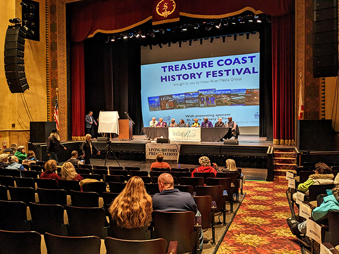 The Treasure Coast History Festival transforms the stage into a platform for community stories, connecting residents with their shared heritage.