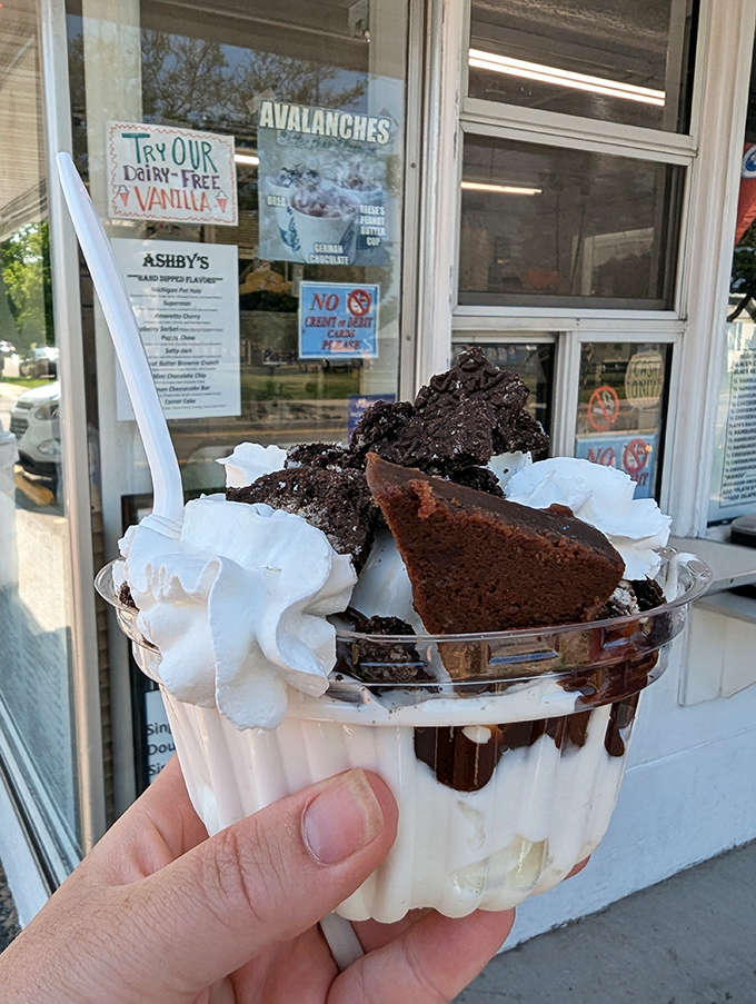 Sometimes the simplest pleasures are the most profound &ndash; vanilla ice cream with crunchy bits that tastes like childhood.