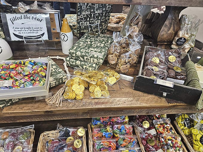 A treasure trove of nostalgic treats and artisanal creations that make adults feel like kids again.