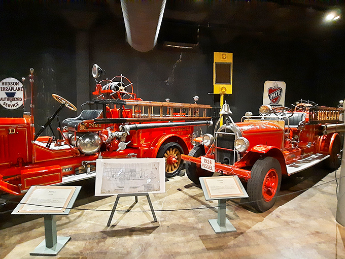 These vintage fire engines didn't just fight flames &ndash; they represented civic pride and cutting-edge technology when horse-drawn pumpers were still common sights.