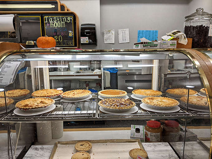 The pie selection at Oliver T's isn't just dessert &ndash; it's edible art with flaky crusts and fillings that make you contemplate buying one of each.