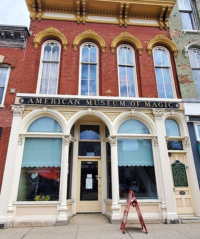 The American Museum of Magic preserves the secrets and spectacles of illusionists past. This historic brick building in Marshall houses the nation's largest collection of magical artifacts.