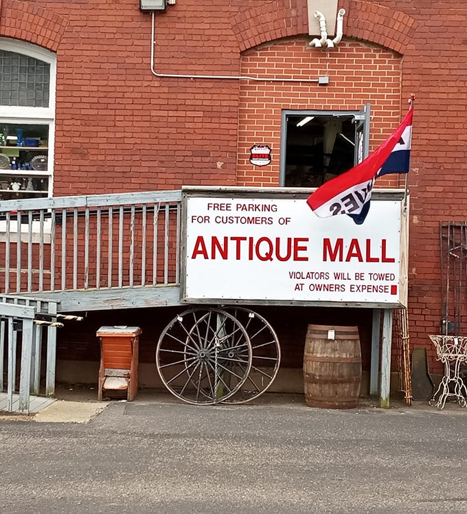 Treasure hunters rejoice at the Antique Mall, where yesterday's ordinary objects become today's extraordinary finds amid aisles of nostalgia and possibility.