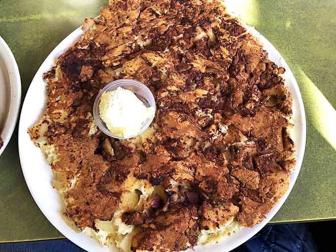 This apple cinnamon pancake isn't just breakfast, it's an edible work of art that makes you question why anyone would ever skip the most important meal of the day.