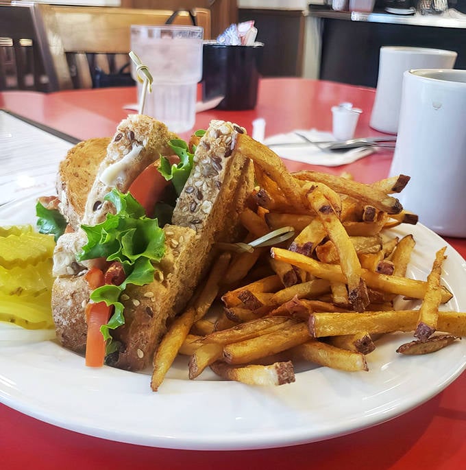 Sometimes the classics just can't be improved upon &ndash; this BLT with hand-cut fries demonstrates the simple perfection that keeps regulars coming back decade after decade.