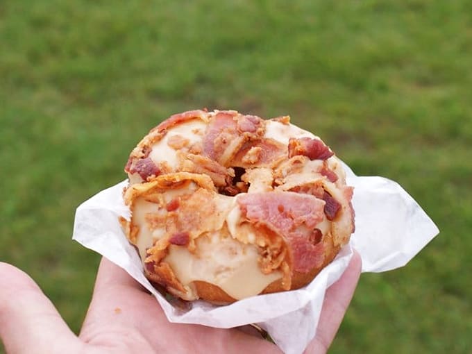 When someone decided to put bacon on a maple-glazed donut, they weren't messing around, they were creating art that you can eat and probably should eat immediately.