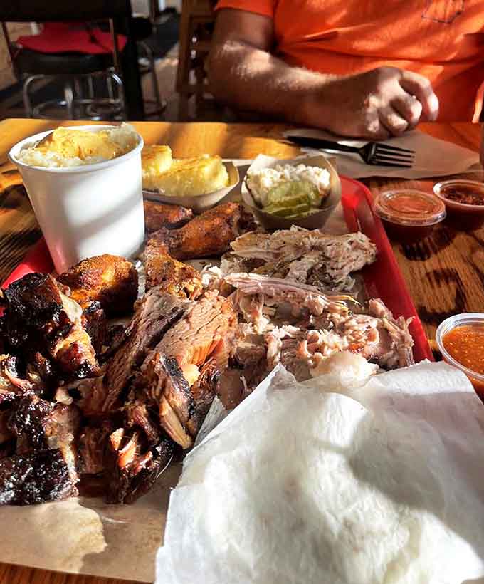 The Char Sampler brings together the greatest hits, with sides that don't play second fiddle to the magnificent meats.