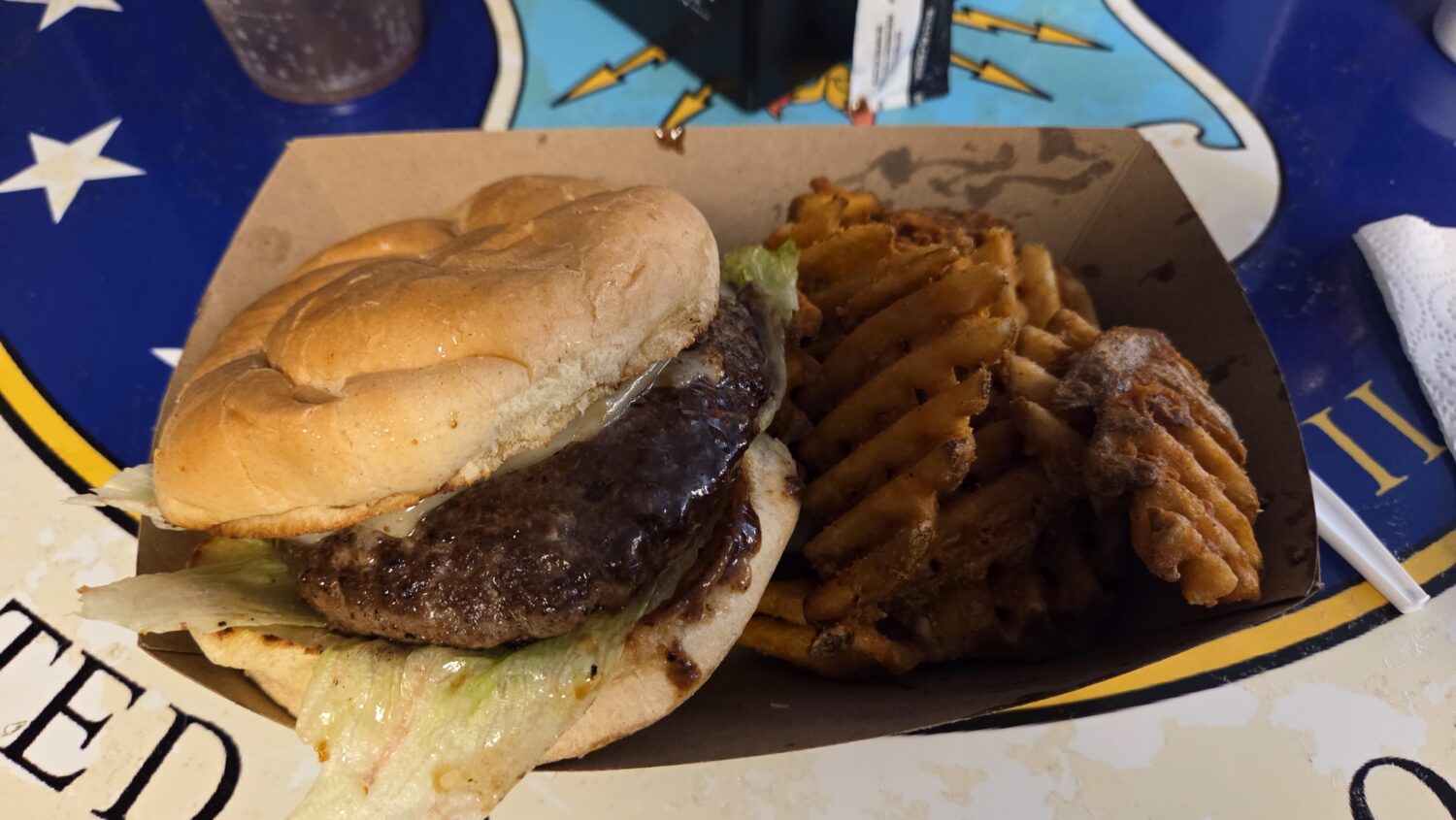 The Battle of the Bulge burger lives up to its name &ndash; a half-pound of beef that's conquered over a million hungry patrons.